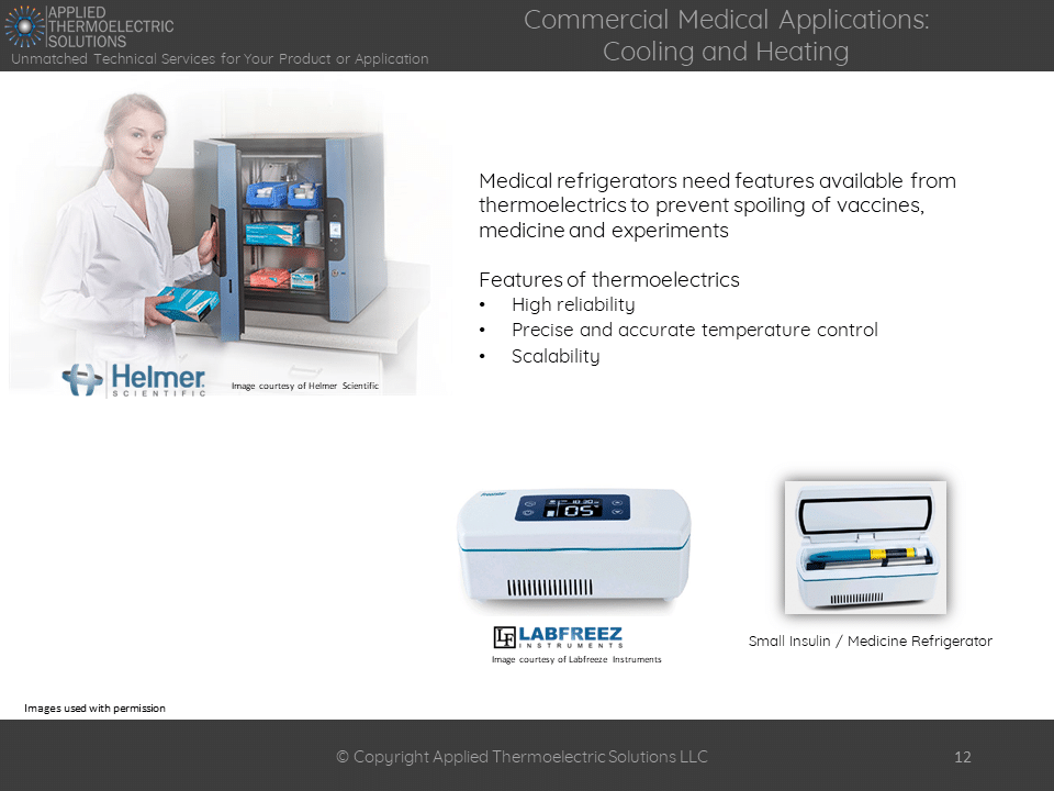 Introduction to Thermoelectrics and Medical Applications - Applied ...