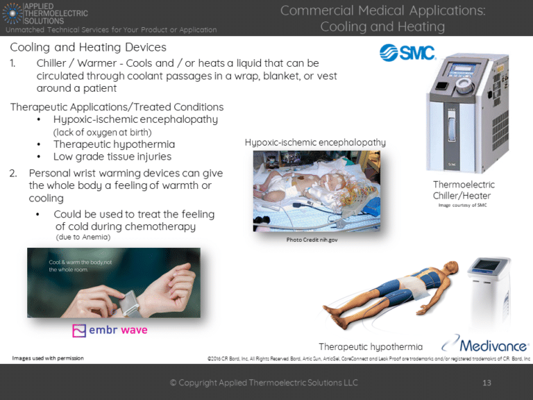 Introduction to Thermoelectrics and Medical Applications - Applied ...